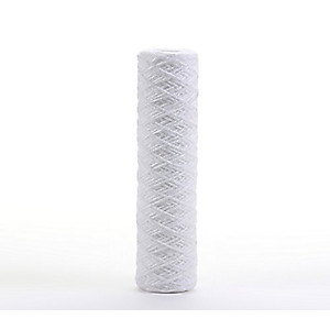 Smart Pack, GE FXWSC Compatible Universal Whole House Sediment String Wound Water Filter Cartridge - 10 micron