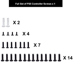 Ikpek 6 Pack Analog 3D Joysticks Repair Kit for DualSense PS5 Controller, Joysticks Replacement Part with Repair Screwdriver Kit for Playstation 5 Controller