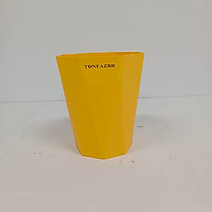 TDNFAZBR Trash containers for Household use, Waste Basket, Plastic Kitchen Waste Box, Bathroom Trash can, for Family/Office/RV/Bedroom