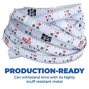 Kreg KMS7723 1/2-Inch Self-Adhesive Measuring Tape