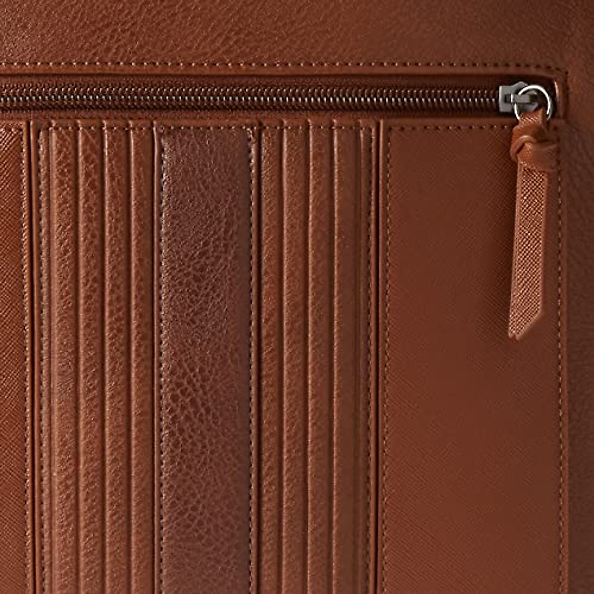 Ted Baker London ESENTLE Striped PU Backpack, tan