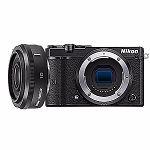 Nikon 1 J5 Mirrorless Digital Camera with 1 NIKKOR 10mm f/2.8 Lens (Black) International Version (No Warranty)