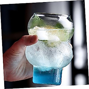 UPKOCH 4 Pcs Glass Juice Glass Whisky Glasses Flute Glasses Transparent Glasses Cup Glass Coffee Mug Trifle Bowls Dessert Bowl Clear Glass Cup Glass Cake Cup Ice Cream Transparent Wedding