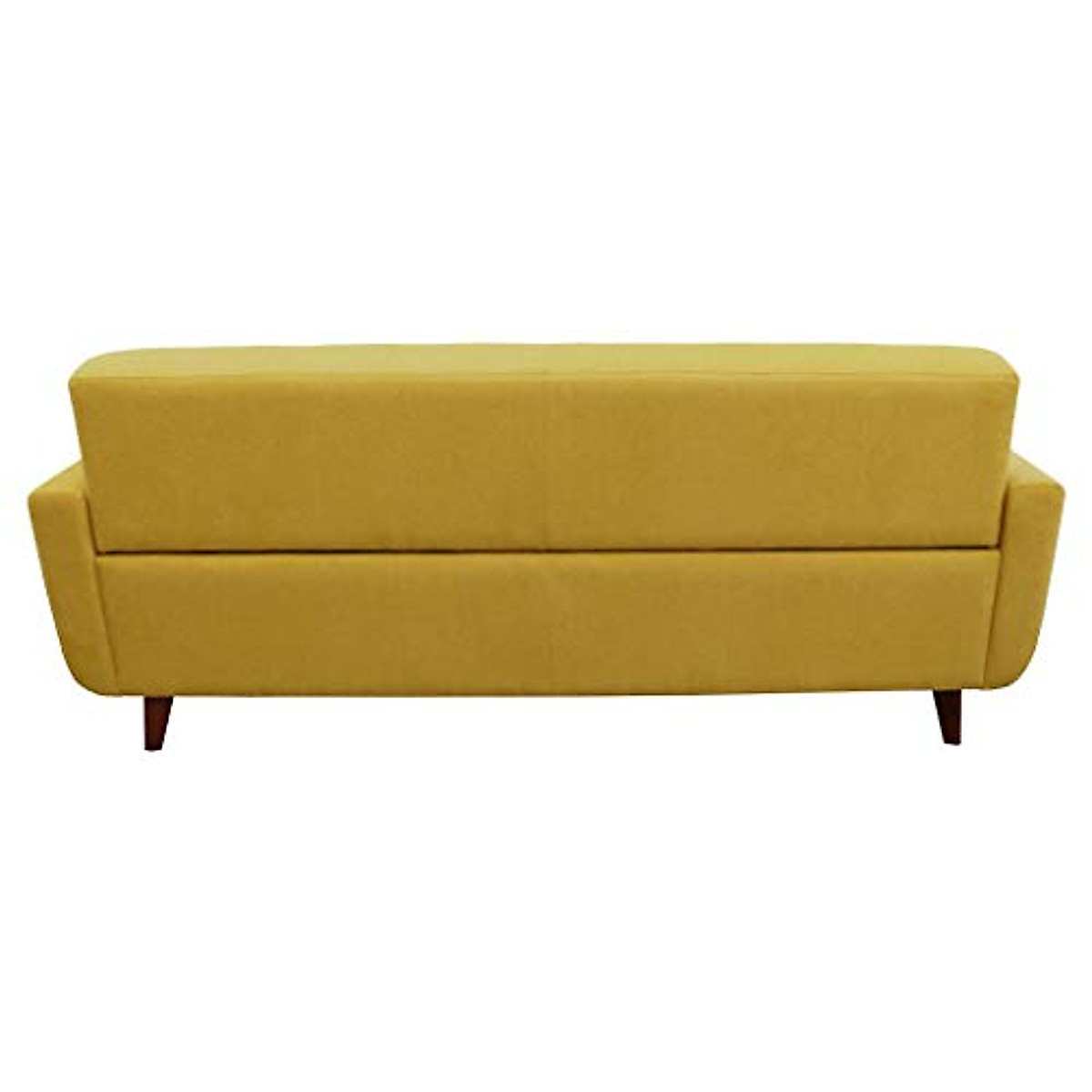 Amazon Brand – Rivet Sloane Mid-Century Modern Sofa Couch, 79.9"W, Yellow