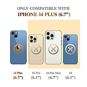 GVIEWIN for iPhone 14 Plus Case 6.7 Inch(2022), [10FT Military Grade Drop Tested] Marble Slim Fit Thin Durable TPU Shockproof Protective Phone Cover Case, Gifts for Women Men(Flowing Sakura/Pink)