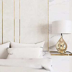 Gaahing 16.4FT Peel and Stick Molding & Wall Trim, Flexible Self-Adhesive Decorative Strip for Tile, Mirror, Ceiling, Floor, Panel, Cabinet