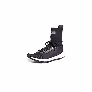 adidas by Stella McCartney Women's Ultraboost HD S. Sneakers, Black/White/Utility Black/Iron, 9.5 Medium US
