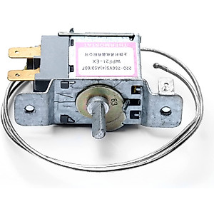 Fridge Freezer Thermostat Refrigerator Cold Temperature Control Universal WPF21-EX 2 Pins Probe 50cm Refrigerator Accessories Replacement