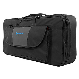 Rockville RDJB20 DJ Controller Bag Fits Mixdeck & Quad N4 NS6 DDJ-SX MC7000+More, Black