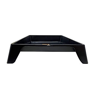 Grip Tight Tools PT1 Heavy Duty Plastic Paint Tray with Legs, 11" x 14", Black