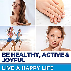 ORIONPHARMA Biotin Keratin & Collagen Capsules - Made in USA - Natural Collagen, Keratin & Biotin for Hair Growth - Biotin & Collagen Vitamins with Multi Collagen Peptides for Hair Loss, Skin & Nails