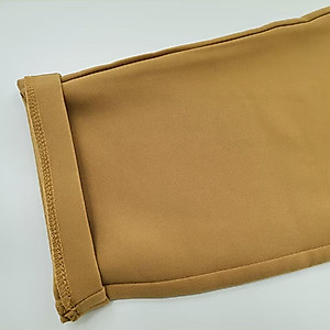 BIRW Womens High Waisted Pants Trendy Skinny Business Work Casual Pencil Trousers with Pockets Size Medium Dark Green