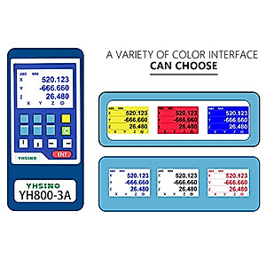 DRO LCD Screen Digital Readout Display for CNC Milling Milling Machine Mini Lathe Machine Tool (DRO Display)