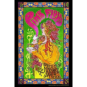 Pyramid America Pink Floyd Marquee 66 Bob Masse Music Concert Retro Vintage Style Psychedelic Trippy Cool Wall Decor Art Print Poster 24x36