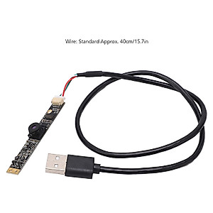 USB Camera Module, 2MP 1080P 76 Degree Viewing Angle 30FPS Fixed Focus Hd Camera Module Board for Industrial Video System