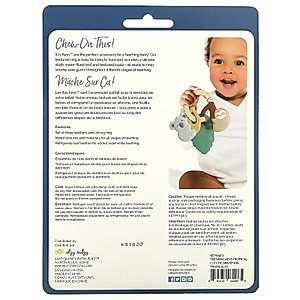 Itzy Ritzy Teething Keys Baby Teether Toy - Features a Braided Texture Ring & Keys, Includes a Water-Filled Leaf-Shaped Teether & Silicone Sloth & Koala Teething Toys, Ideal for Ages 3 Months & Up
