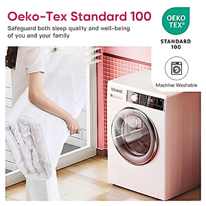 BedsPick Mattress Topper Twin XL, Mattress Pad for Back Pain Relief, Pillowtop Extra Long Twin Thick Mattress Pad, 400TC Soft Cooling Quilted Cover Protector for College Dorm, Sleeper Sofa, RV, Camper