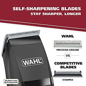Wahl Clipper Corp Pro 14 Piece Styling Kit with Hair Clipper and Beard Trimmer for Total Body Grooming - Model 79450, Chrome