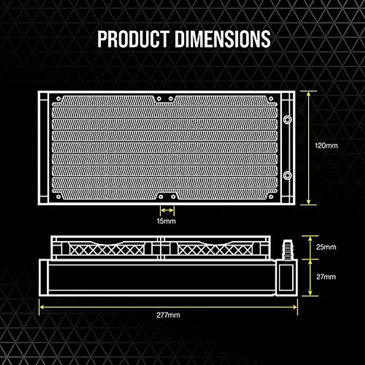 CORSAIR iCUE H100i ELITE LCD Display Liquid CPU Cooler-Custom IPS LCD Screen-40 Dynamic RGB LEDs-120mm Fans-240mm Radiator-COMMANDER CORE Smart Lighting Controller - Black