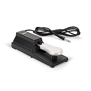 On-Stage KSP100 Universal Sustain Keyboard Pedal, Black
