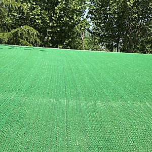 YSUEFIJO Garden 80% Shade Cloth, Outdoor Sun Shade Cover, Sun Mesh UV Resistant Net, Heavy Duty Shade Mesh Tarp, Taped Edge with Grommets, Sun Net Mesh for Patio Backyard