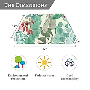 Indoor Universal Seat Cushion, Waterproof Patio Chair Cushions with Ties, Wear-Resistant Garden Sponge Chair Pad, 17" X 17" X 2", Suitable for Patio Garden Home Office, 2 Pack