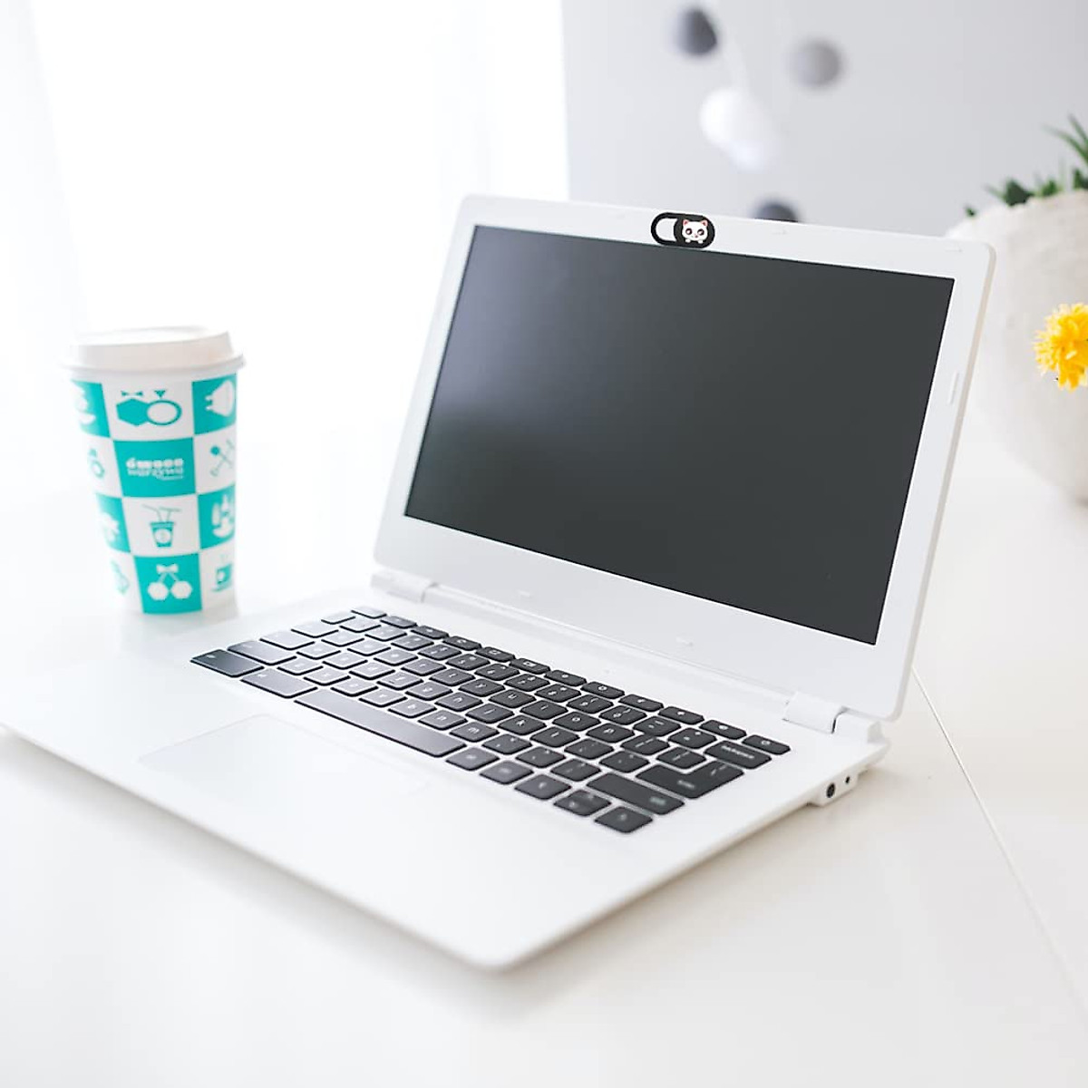 SOLUSTRE 12 pcs Camera Privacy Cover Privacy Blocker Sliding Shield Webcam Blocker Sticker Web Camera Cover LED Tablet Camera Cover Laptop tableta Webcam Lens Cover Animal Slider Computer