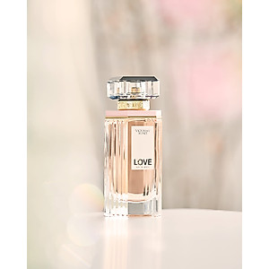 Victoria's Secret Love Eau de Parfum, Notes of Fresh Juniper, Apricot Blush & Boyfriend Tee, Perfumes for Women (3.4 oz)