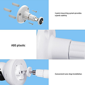 Wall Mount Bracket for YI Dome Camera and YI Cloud Home Camera，HOLACA 360 Degree Protective Adjustable Wall Mount Holder for YI Camera