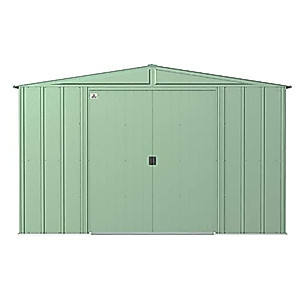 Arrow Classic Steel Storage Shed, 10x12, Sage Green