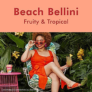 Teavana Earl Grey Crème and Beach Bellini, Finest Teas - 15/12 Sachets Each (27 Total) Plus Bools Pure Honey Clover Sticks (10)