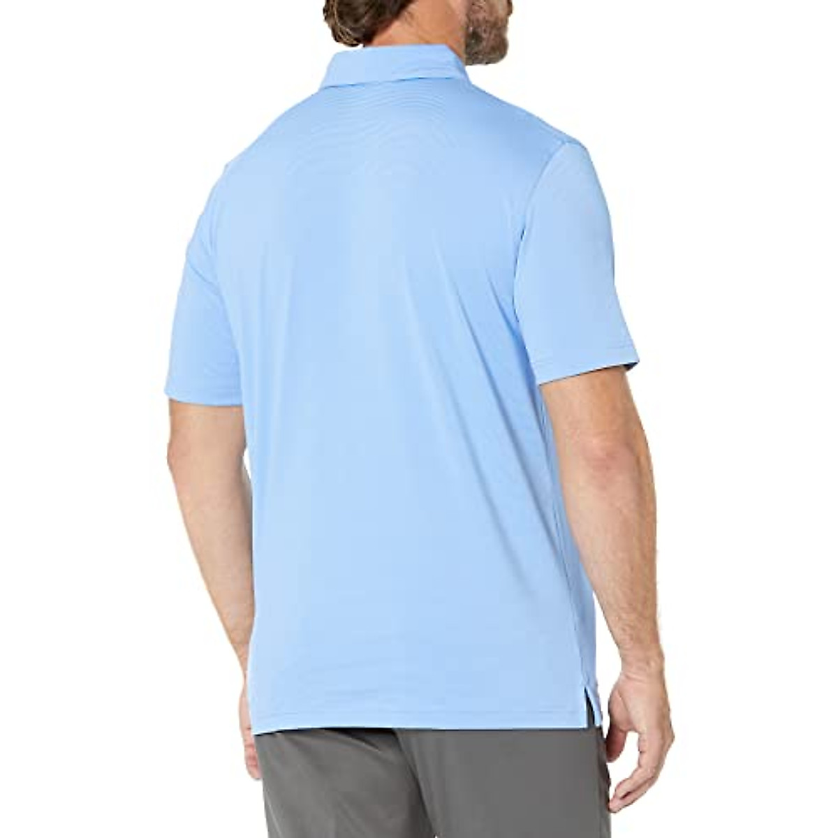 Callaway Men's Pro Spin Fine Line Short Sleeve Golf Shirt (Size X-Small-4X Big & Tall), Marina, X Large