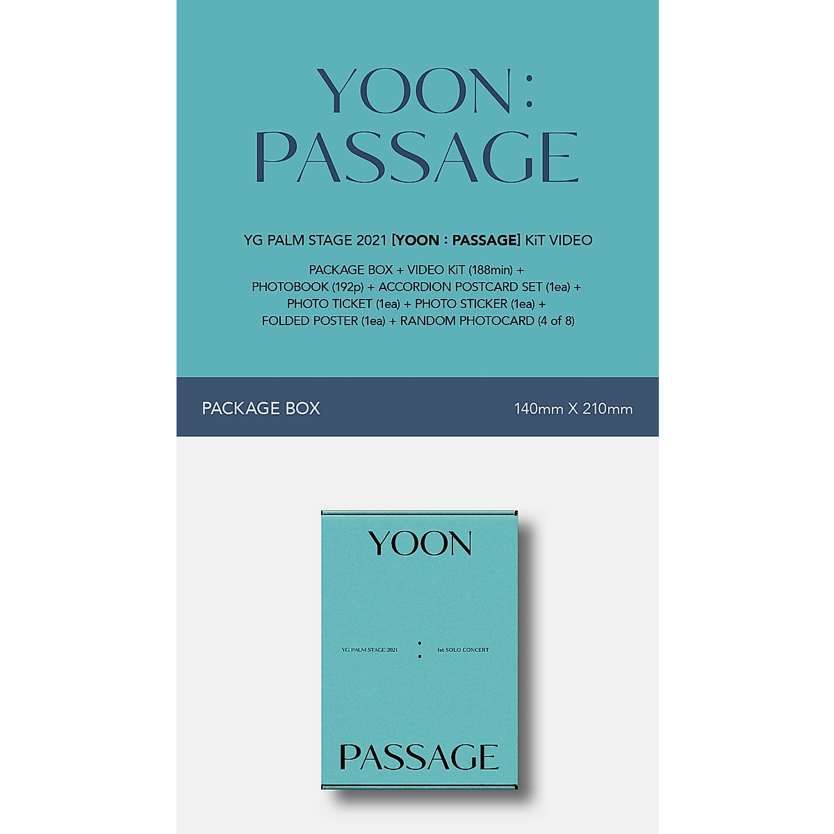 [KIHNO KIT] KANG SEUNG YOON WINNER - YG PALM STAGE 2021 [YOON : PASSAGE] KiT VIDEO
