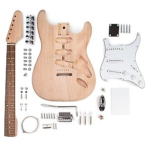 StewMac Build Your Own DIY S-Style Electric Guitar Kit (Right Handed)