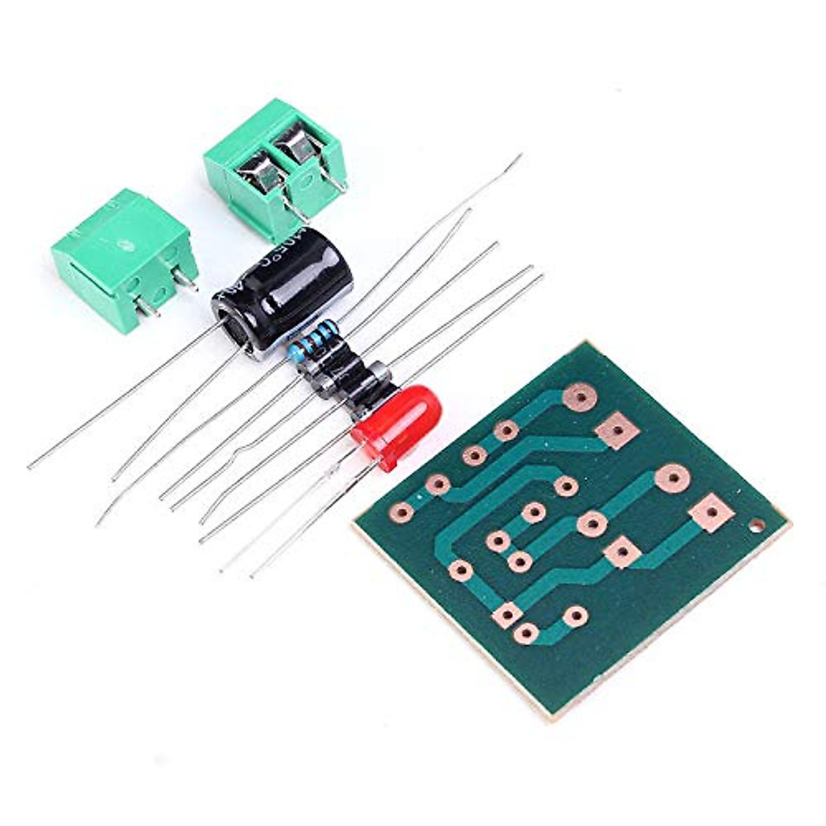 3pcs DIY Kits IN4007 Full Wave Bridge Rectifier Circuit Board Suite AC to DC Power Supply Converter Electronic Teaching