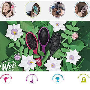 Wet Brush Pro Paddle Detangler Professional Hair Brush, Royal/Blue