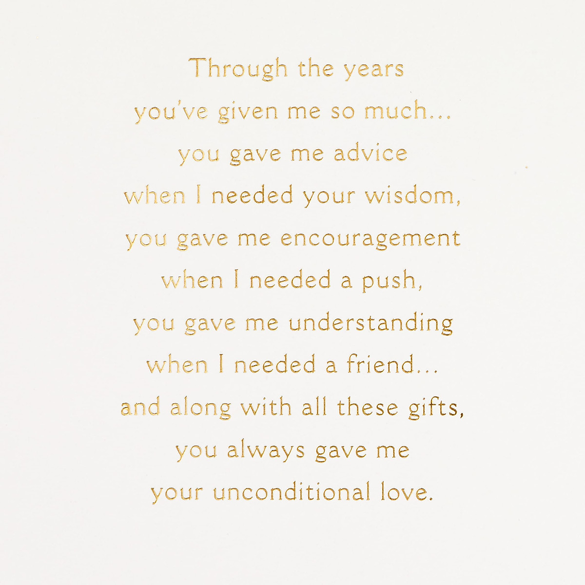 Hallmark Birthday Card for Mom (Given Me So Much)