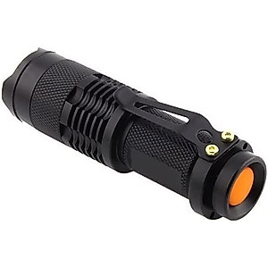 WAYLLSHINE (Pack of 4 Single Mode Red Light Flashlight, 1 Mode Red LED Flashlight Red Flashlight Torch, Red LED Red Light for Astronomy, Aviation, Night Observation