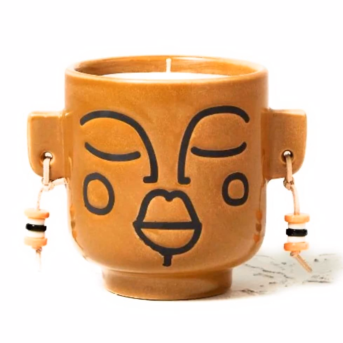 Lemon Verbena & Geranium Scented Face Candle - Opalhouse