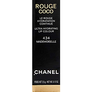 Chanel Rouge Coco Shine Hydrating Sheer Lipshine for Women, Mademoiselle, 0.11 Ounce