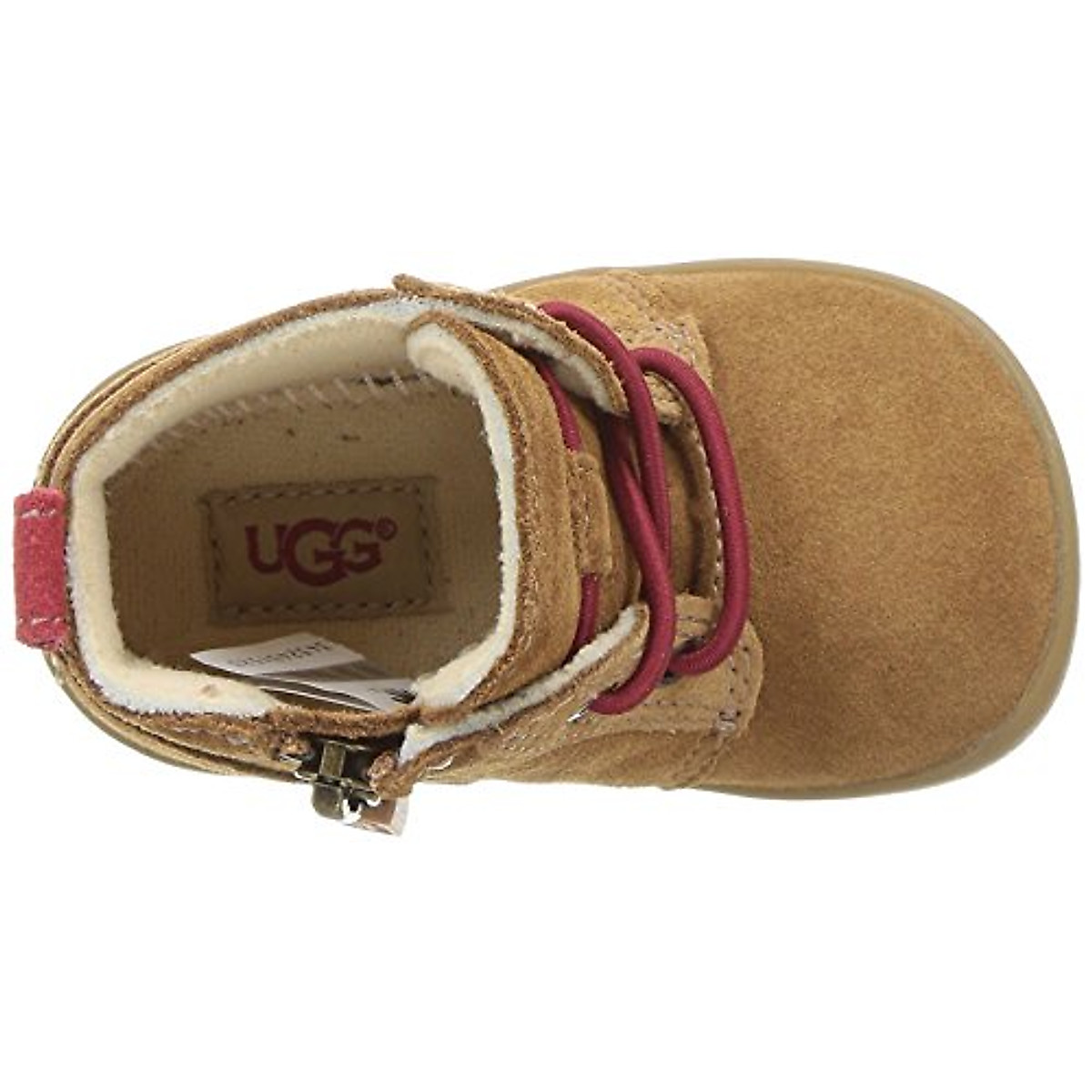 UGG unisex child Kristjan Chukka Boot, Chestnut, 12 Little Kid US