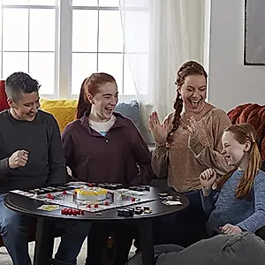 Monopoly Secret Vault Board Game for Kids Ages 8 and Up, Family Board Game for 2-6 Players, Includes Vault