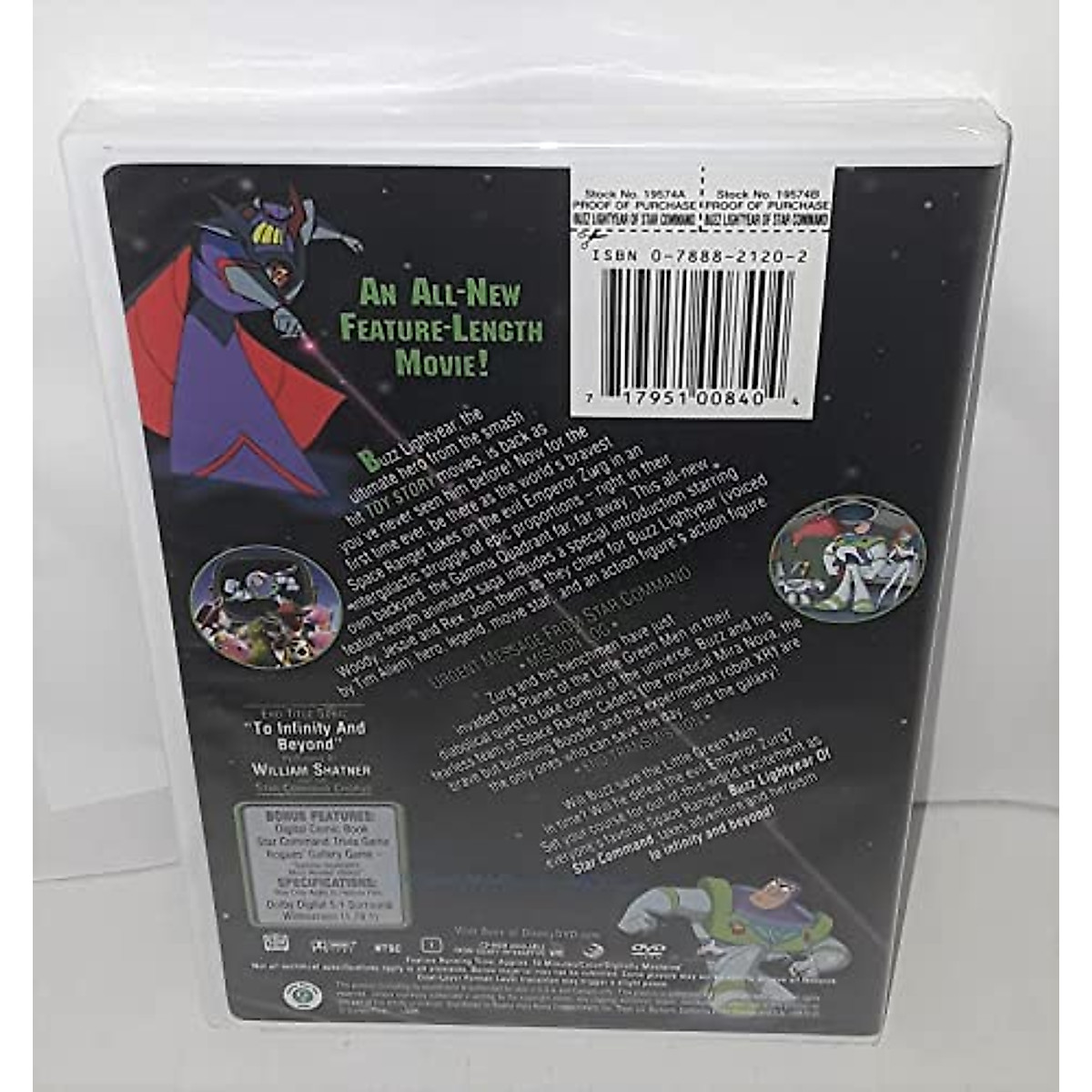 Buzz Lightyear of Star Command: The Adventure Begins [DVD]