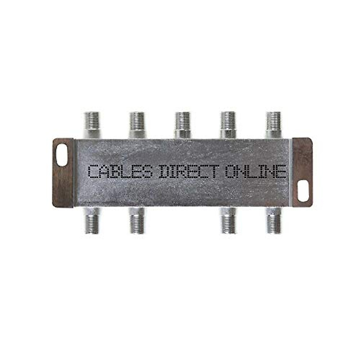 6 Way Bi-Directional 5-2300 MHz Coaxial Antenna Splitter for RG6 RG59 Coax Cable Satellite HDTV (6 Ports)