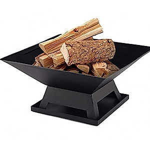 Modernisation Square BBQ Grill, Outdoor Heater Garden Outdoor Fireplace Portable Fire Pit, Contracted Barbecue Brazier Wood Stove