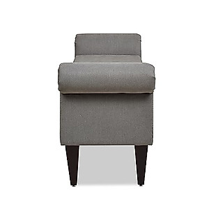 Jennifer Taylor Home Kathy Roll Arm Entryway Accent Bench