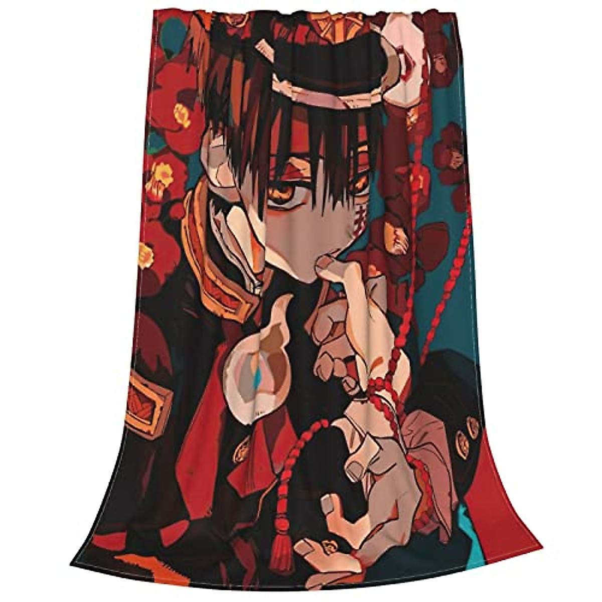 Anime Toilet Bound Hanako Kun Blanket Flannel Fleece Throw Soft Cozy All Season Blankets 50"X40"