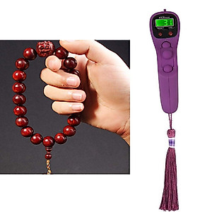 Handheld Mechanical Number Counter LED Electronic Handheld Tally Counter for Golf Counting Lap Knitting Baseball Stress Ball