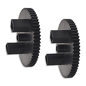 KitchenKipper R-2280 42-in Lawn Sweeper 60-Tooth Gears Compatible with John D-eere/Brinly-Hardy STS Lawn Sweeper, 2-Pack