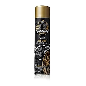 Billionaire Tire Shine Wet tire Shine 12 Pack 1 Can 14 oz Spraying Maximum Protection Fast Dry Shine Wheels Tire Care Long Lasting Rain Resistant tire Rubber Moulding Bumpers – Car Detailing (12)…